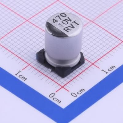 China Precision component Honor Elec RVT1A471M0810 designed for operation in technical industrial settings for sale