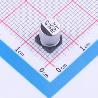 China Industrial grade capacitor Honor Elec RVT1V470M0607 designed for durability and industrial operation for sale