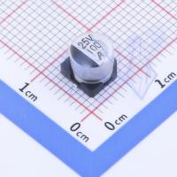 China surface mount aluminum electrolytic capacitor HRK GVT1E107M0606CNVC 100uF 25V for extended operational life for sale