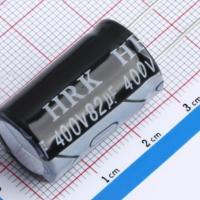China Stable performance plug in aluminum electrolytic capacitor HRK CD110826M2G1626VFL with white marking for sale
