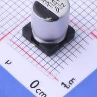 China Surface Mount Aluminum Electrolytic Capacitor HRK GVZ1V107M0608CNVC 35V 100F Low ESR High Reliability for sale