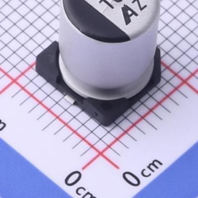 China Surface Mount Aluminum Electrolytic Capacitor GVZ1H107M0810CNVC 100uF 50V Rated Voltage and Long Life for sale