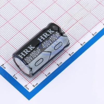 China Plug-in aluminum electrolytic capacitor HRK CD110107M2G1832VFL with low leakage current and capacitance for sale