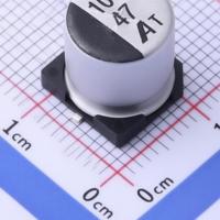 China Durable Aluminum Electrolytic Capacitor HRK GVT2A476M1010CNVC 47uF 100V with Wide Temperature Range for sale