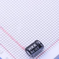 China Aluminum electrolytic capacitor HRK 50V10uF CD110 series plug in type suitable for electronic devices for sale