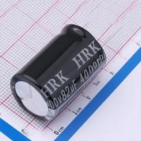 China plug-in aluminum electrolytic capacitor HRK CD110826M2G1826VFL with high surge voltage and durability for sale