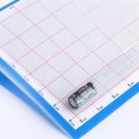 China plug-in aluminum electrolytic capacitor HRK CD110225M2G0612VFL 33uF 400V black sleeve white lettering for sale