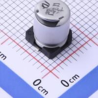 China Aluminum Electrolytic Capacitor HRK GVT1A477M0608CNVC 470uF 10V SMD for High Temperature Electronics for sale