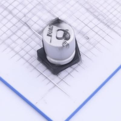 China Aluminum Electrolytic Capacitor HRK GVT1C476M0506CNVC 47uF 16V SMD Type for Industrial Applications for sale
