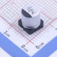China Aluminum Electrolytic Capacitor HRK GVE1C227M0608CNVC 220uF 16V Surface Mount SMD for High Frequency for sale