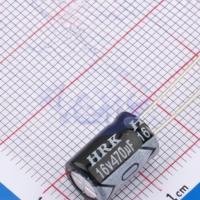 China long lasting plug-in aluminum electrolytic capacitor HRK CD110477M1A0812VFL with stable capacitance for sale