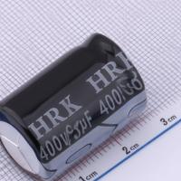 China Long operational life aluminum electrolytic capacitor HRK CD110686M2G1826VFL plug in type rated 400V for sale
