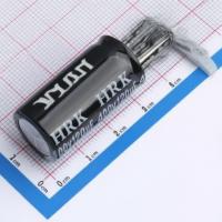 China Black sleeve plug-in aluminum electrolytic capacitor HRK CD110127M2G1632VFL with white lettering and tested for sale