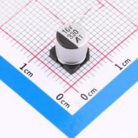 China Surface Mount Aluminum Electrolytic Capacitor HRK GVT1C337M0608CNVC 330uF 16V for Electronic Circuits for sale