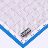 China plug-in aluminum electrolytic capacitor HRK CD1101061HM0511VFL suitable for audio equipment and filtering for sale