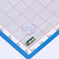 China 4.7uF 50V Plug in Aluminum Electrolytic Capacitor HRK CD288475M1H0407VFL with Green Sleeve Gold Marking for sale