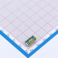 China plug-in aluminum electrolytic capacitor HRK CD288107M1H0612VFL with green sleeve and 20 percent tolerance for sale