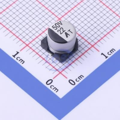 China Surface Mount Aluminum Electrolytic Capacitor HRK GVT1H226M0606CNVC 22uF 50V Rated Voltage for sale