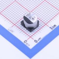 China 47uF 50V Aluminum Electrolytic Capacitor HRK GVT1H476M0606CNVC SMD RoHS Compliant High Reliability for sale