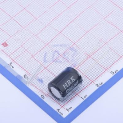 China plug in aluminum electrolytic capacitor HRK 400V6.8uF CD110 series for stable capacitance applications for sale