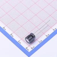 China Plug in aluminum electrolytic capacitor HRK 10V220uF CD110 offering performance and long durability for sale