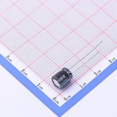 China Plug in aluminum electrolytic capacitor HRK 10V220uF CD110 offering performance and long durability for sale