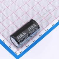 China Aluminum electrolytic capacitor HRK CD110227M2E1632VFL 220 microfarad 250 volt wide temperature for sale