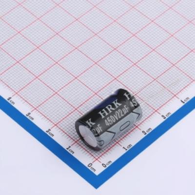 China Compact plug-in aluminum electrolytic capacitor HRK CD1102262WM1321VFL 33uF 400V black sleeve design for sale