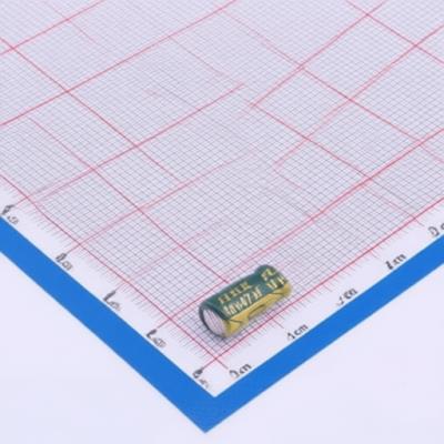 China Capacitor HRK CD1104752GM0812VFL Plug-in Aluminum Electrolytic 33uF 400V Black Sleeve White Lettering for sale