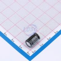 China plug-in aluminum electrolytic capacitor HRK CD1102271VM0812VFL with clear marking and long-term operation for sale