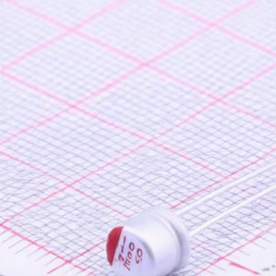 China electronic component huawei group PE1C101ME054A00CR0 conductive polymer aluminum electrolytic capacitor radial lead type for sale