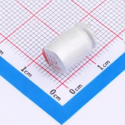 China Low ESR Conductive Polymer Solid Aluminum Electrolytic Capacitor Radial Type huawei group PC1C271MF120Z30CR0 RoHS Certified for sale