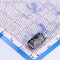 China Plug in aluminum electrolytic capacitor HRK CD110227M1E0812VFL with wide temperature rating and robust design for sale