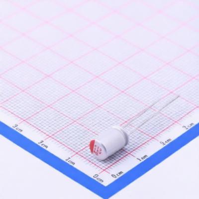China Low ESR radial lead capacitors huawei group PC1A471ME090A00CR0 PC conductive polymer type for electronics for sale