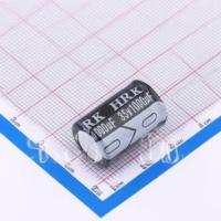 China plug-in aluminum electrolytic capacitor HRK CD1101081VM1320VFL 33uF 400V rated voltage for electronic devices for sale