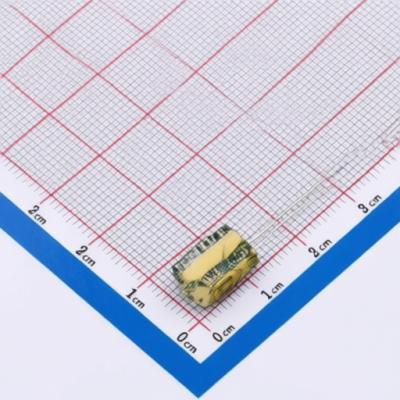 China Green Sleeve HRK CD2882261HM0511VFL Plug-in Aluminum Electrolytic Capacitor for Circuit Performance for sale