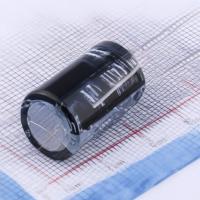 China plug-in aluminum electrolytic capacitor HRK CD1104762GM1626VFL with 33uF 400V capacitance and black sleeve for sale