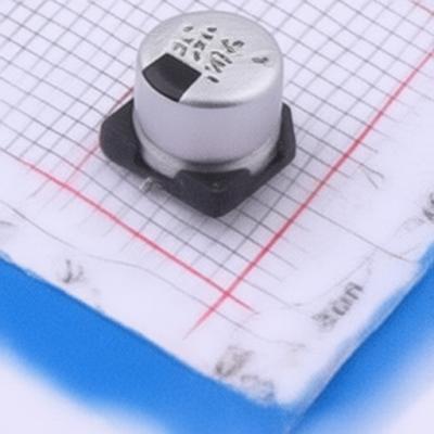 China Surface mount aluminum electrolytic capacitor 220uF 10V HRK GVT1A227M0606CNVC halogen free and rohs compliant for sale