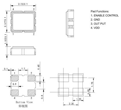China Quartz crystal component huaxindianzi 3Y010000VP designed for stable frequency output and consumption for sale