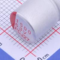 China Radial lead low ESR conductive polymer solid aluminum electrolytic capacitor huawei group PC0J152MG120Z30CR0 RoHS compliant for sale