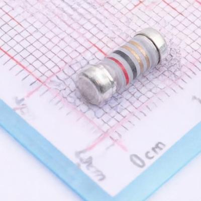 China wire wound wafer resistor Huaxing Mechanical-Elec RXM0410-2RJ with solvent proof non combustible coating for sale