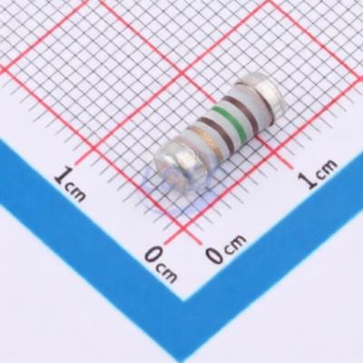 China Wire Wound Wafer Resistor Huaxing Mechanical-Elec RXM0411-150RJ Featuring Non Flammable Grey Coating for sale