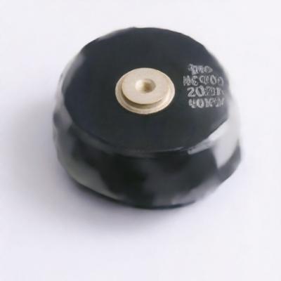 China Screw Terminal Ultra High Voltage Ceramic Capacitor HVC HVCT8G-40KV-DL55-202K with Epoxy Encapsulation for sale