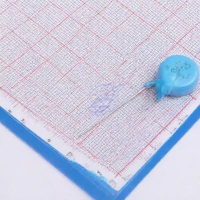 China High voltage capacitor HVC HVC-15KV-DL16-F12.5-681K 680pf 15kv ceramic dielectric straight long lead for sale
