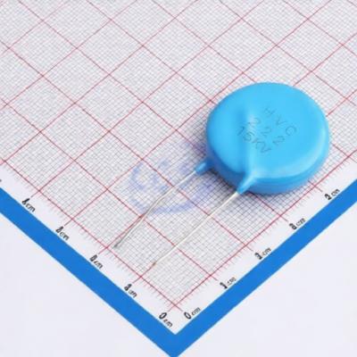 China high voltage ceramic capacitor HVC HVC-15KV-DL26-F12.5-222K suitable for medical and security devices for sale