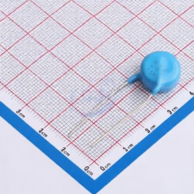 China high voltage ceramic capacitor HVC HVC-15KV-DL14-F12.5-471K with straight long lead style and bulk packing for sale