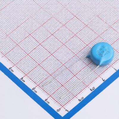 China Ceramic capacitor rated 10 kilovolts HVC HVC-10KV-DL15-F12.5-681K featuring N4700 dielectric material and bulk packing for sale