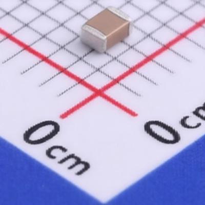 China Multilayer ceramic chip capacitor IHHEC C0805X102K201T designed for middle voltage surface mount technology for sale