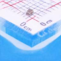 China Surface mount multilayer ceramic chip capacitors IHHEC C0805X332K251T for middle voltage applications for sale