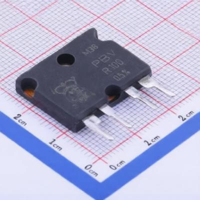 China resistor Isabellenhuette PBV-R100-F1-0.5 with RoHS compliance and thermal resistance below 15 kelvin per watt for sale